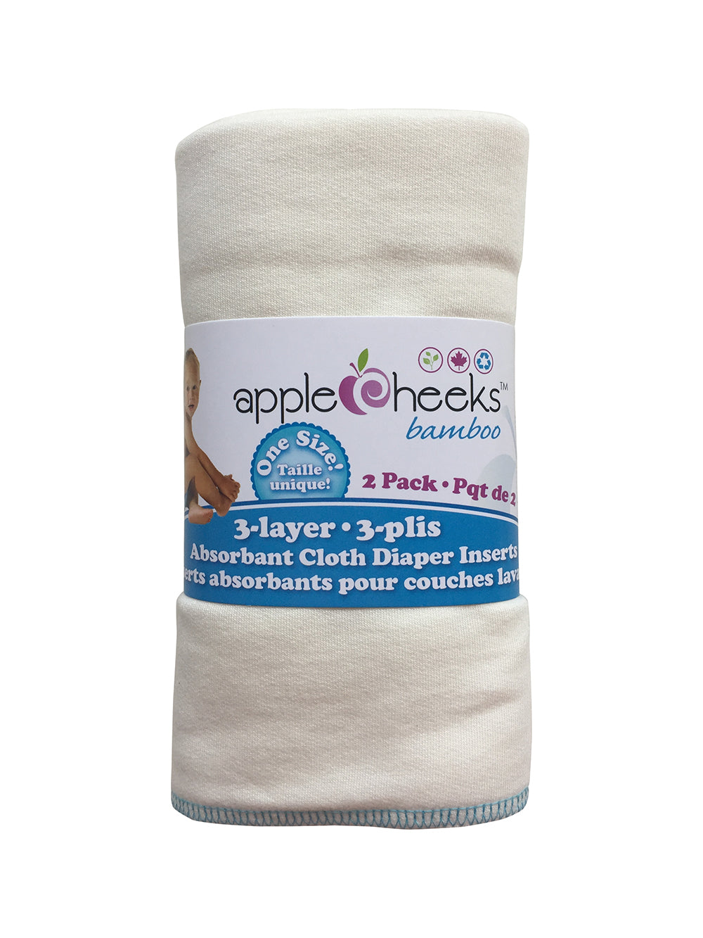 AppleCheeks: Cloth Diaper Bamboo Inserts – Clothe In Love